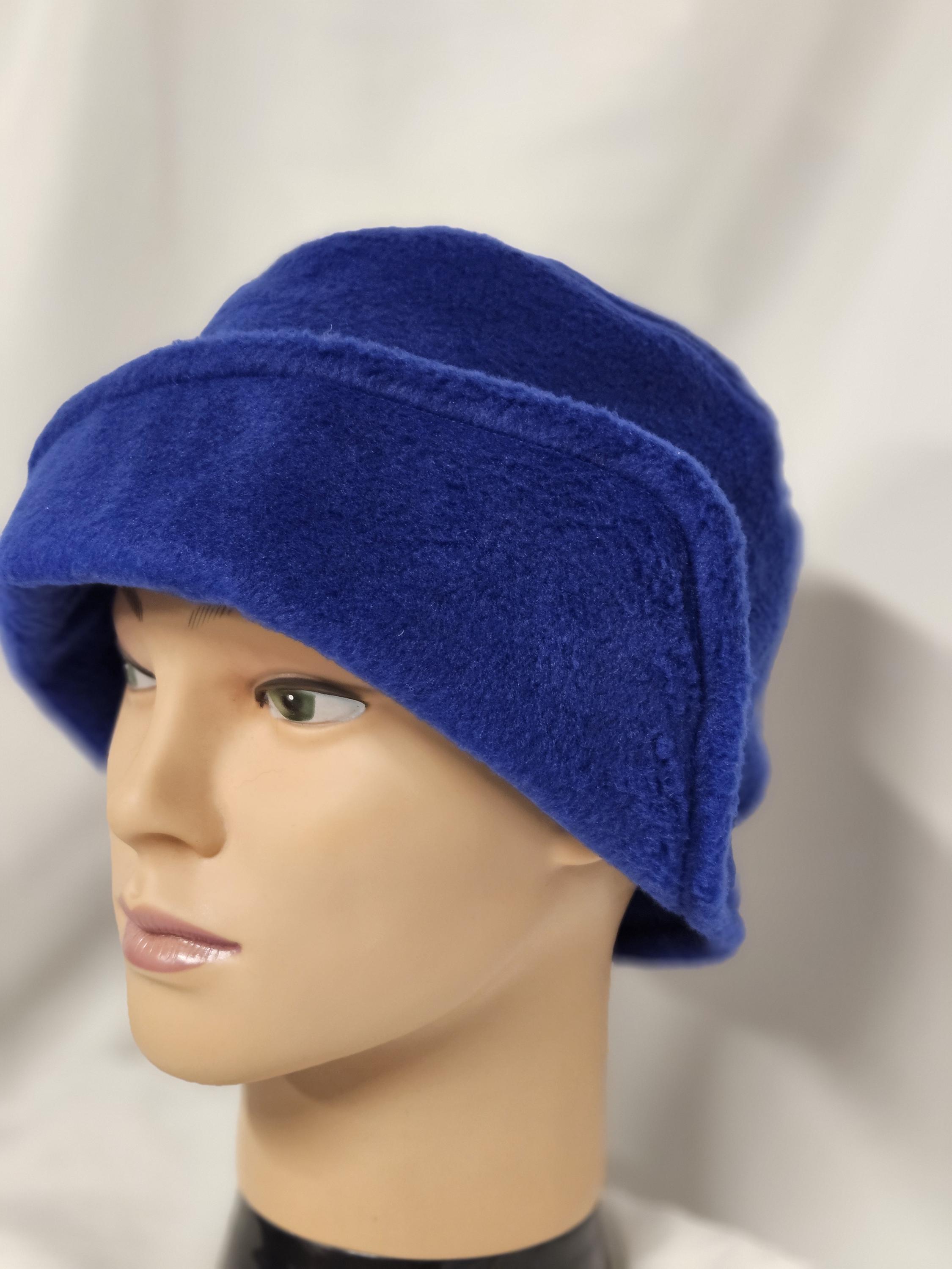 Royal Blue Fleece Winter Flapper Hat - Etsy