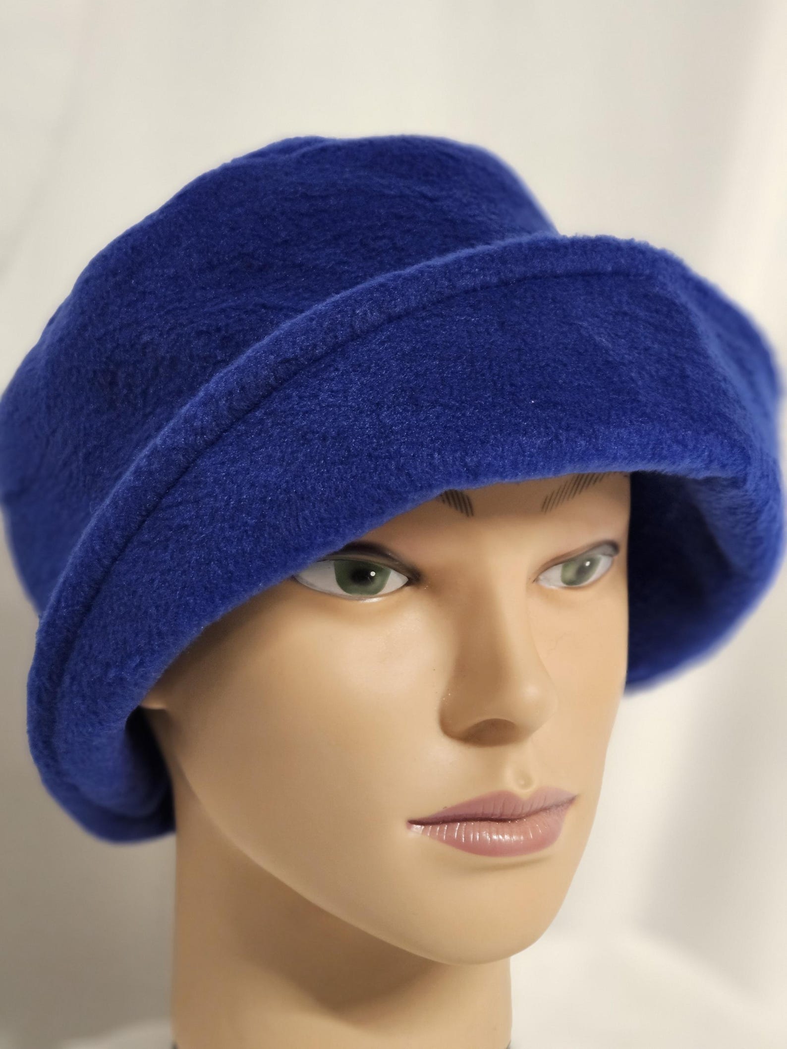 Royal Blue Fleece Winter Flapper Hat - Etsy