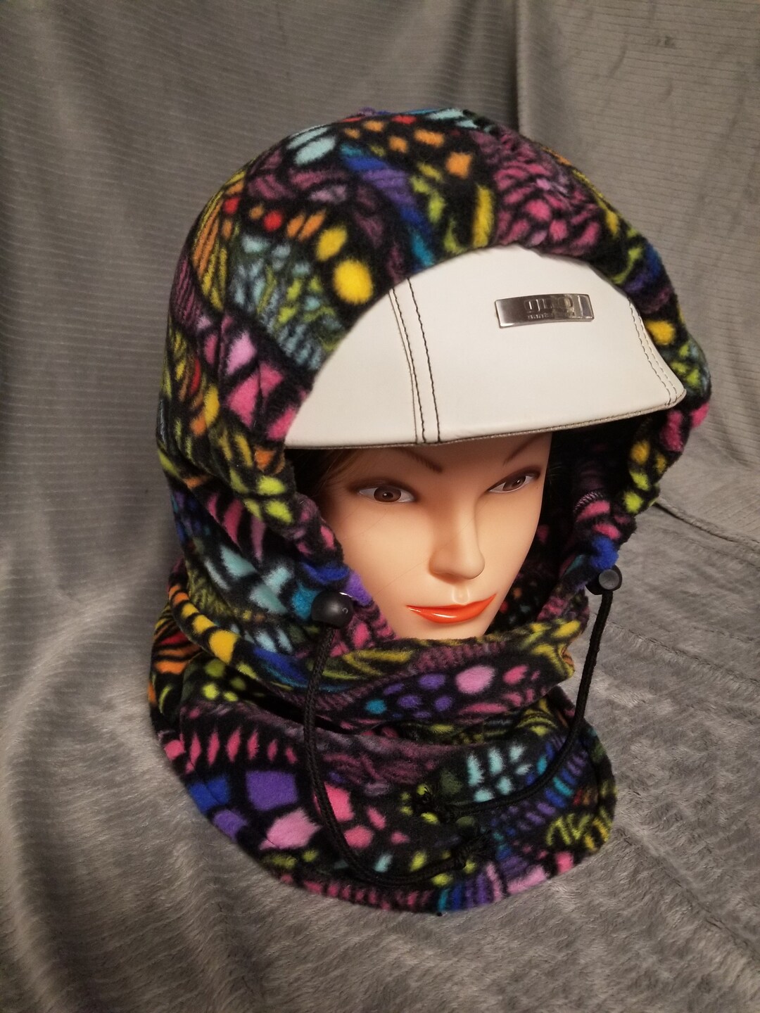 Zentangle Rainbow Print Anti Pill Fleece Large Ski Helmet Cover - Etsy