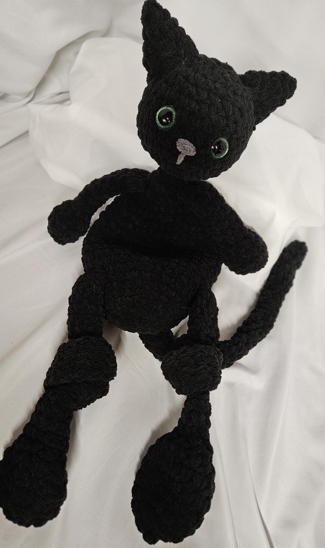 Black Cat Lovey; Black Cat Snuggler; Black Cat Snuggle Buddy; Emotional ...