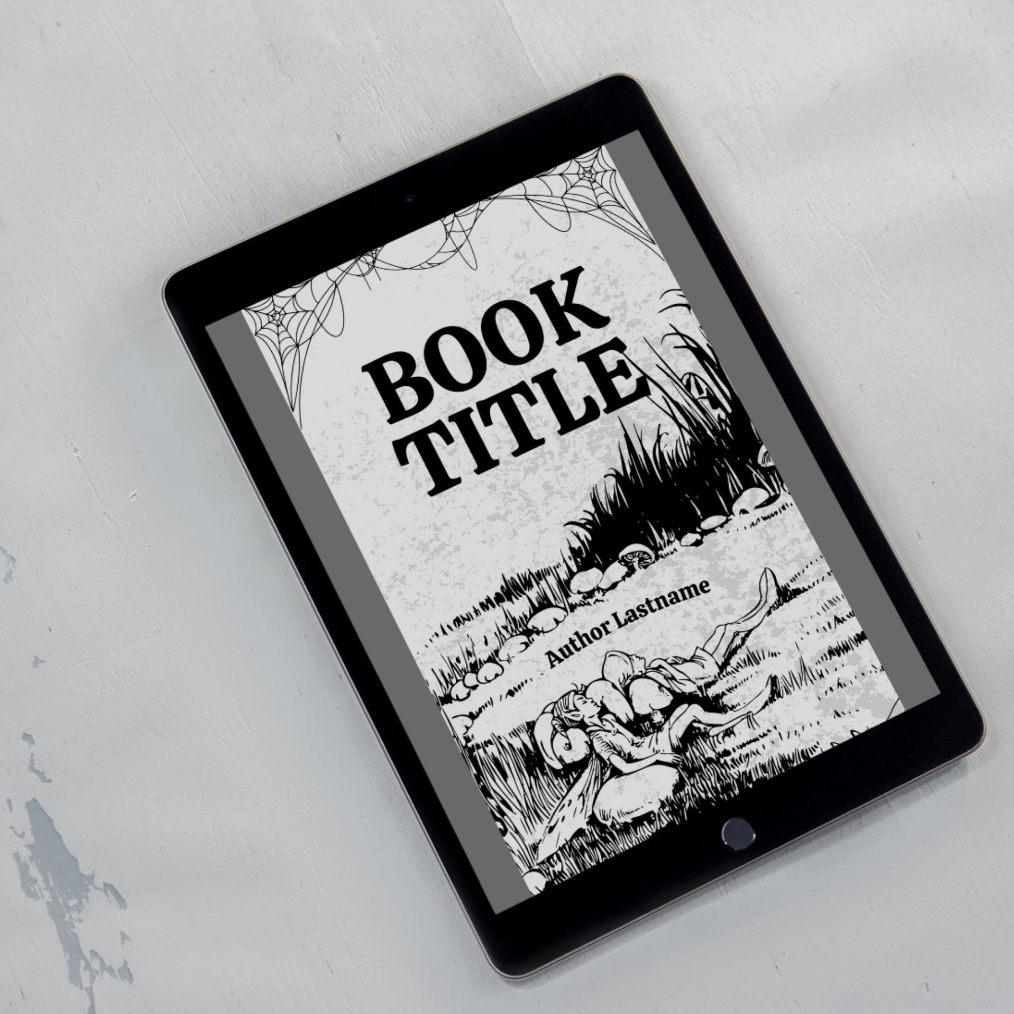 Canva Ebook Templates - 5 Gothic Fantasy Digital Book Covers | Digital ...