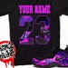 Custom Name Number 23 Unisex Sneaker T-shirt Made for Foamposite One ...