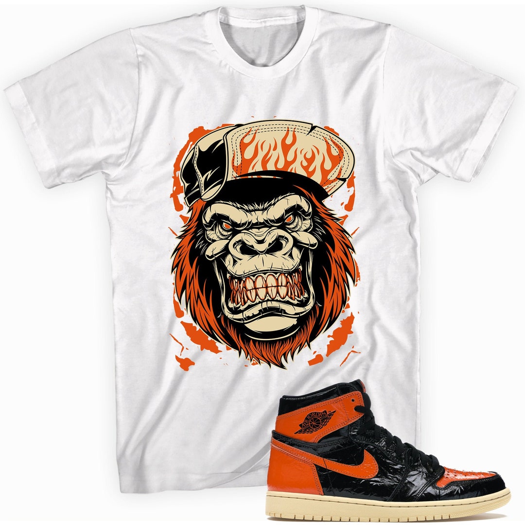 Gorilla Beast Made to Match Jordan 1 Retro High - Etsy