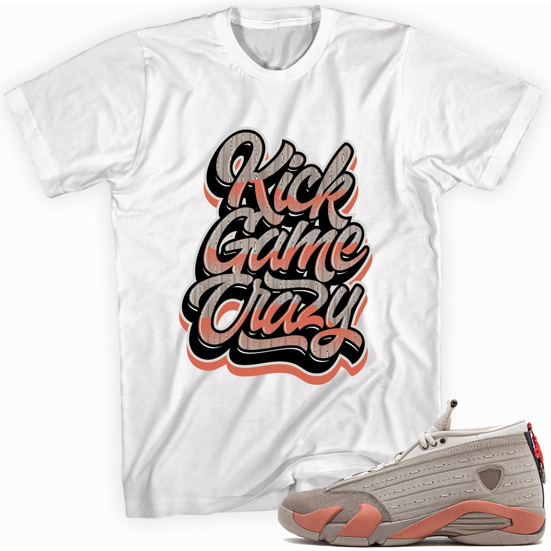 Kick Game Crazy Made to Match Jordan 14 Retro Low - Etsy