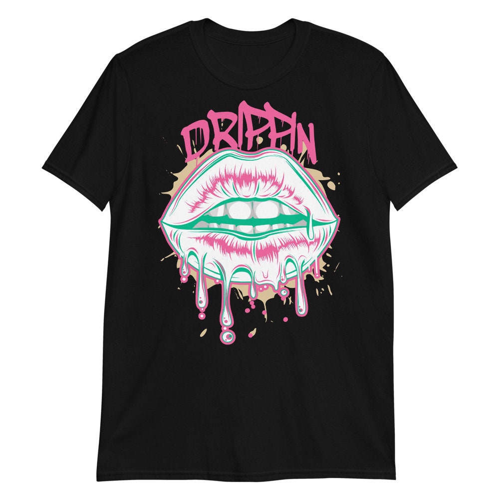 Mid Paint Drip GS T-shirt Drippin Lips - Etsy