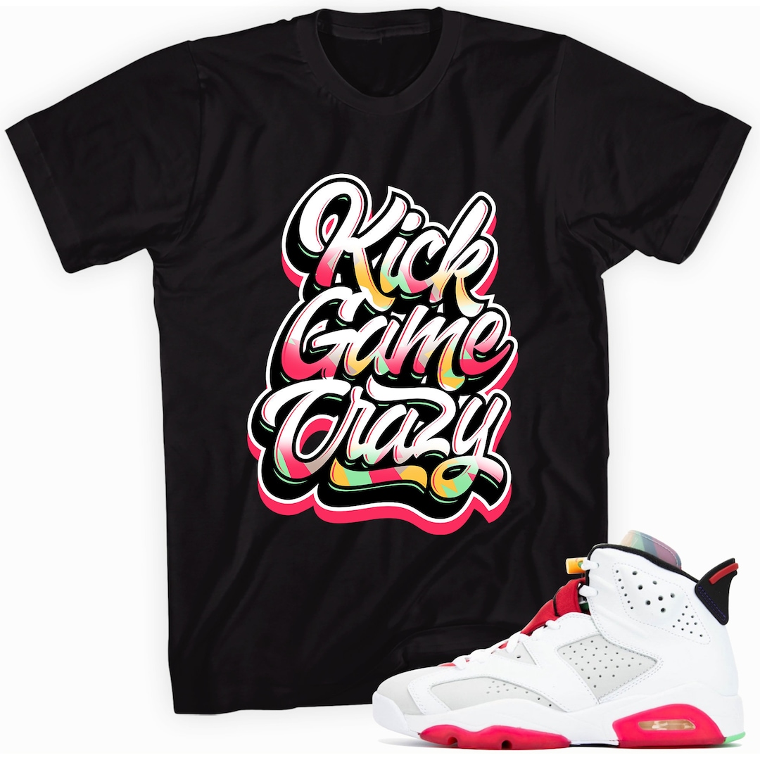 Kick Game Crazy Made to Match Max Jordan 6 Retro Hare - Etsy