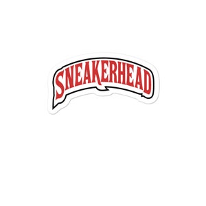 Sneaker Head Backwoods Tribute Vinyl Sticker Match Jordan 4 Fire Red ...