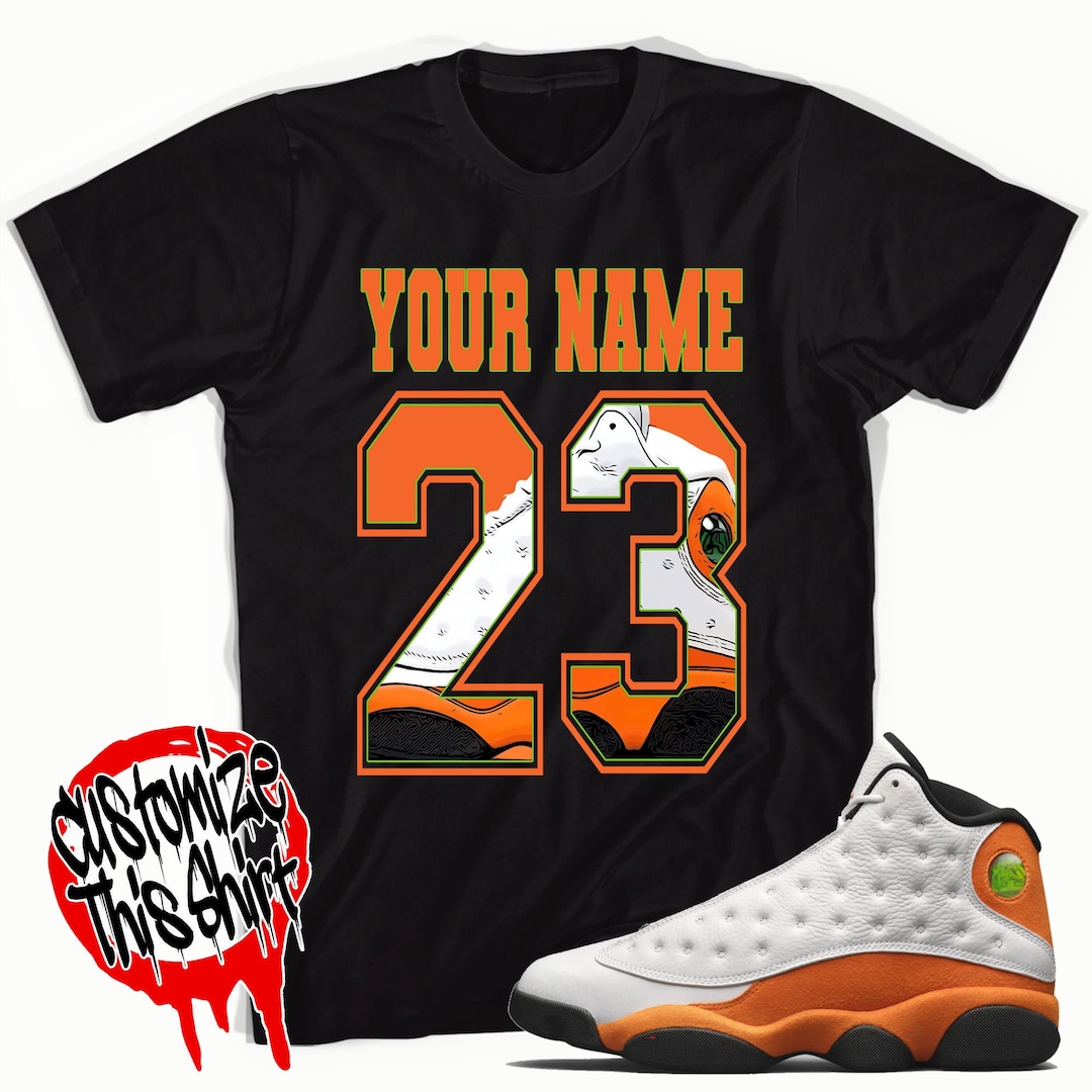 Custom Name Number 23 Unisex Sneaker T-shirt Made for Jordan - Etsy