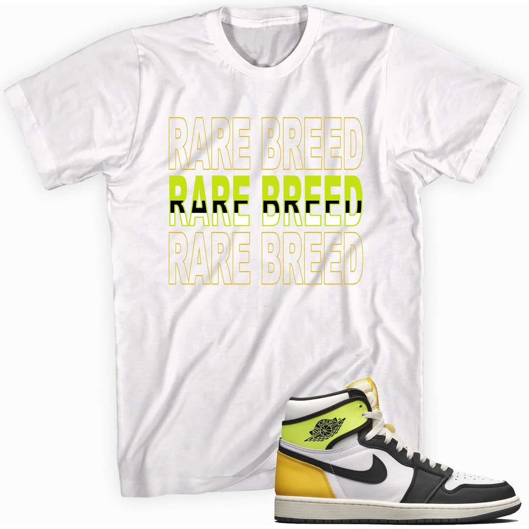 Rare Breed Made to Match Jordan 1 Retro High OG Volt Gold - Etsy