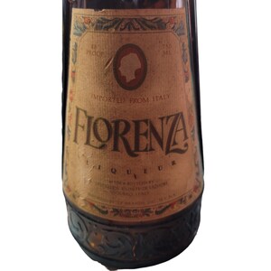 Vintage Florenza Liqueur Glass 12 Inch Bottle Women Figure Solaro Italy - Etsy