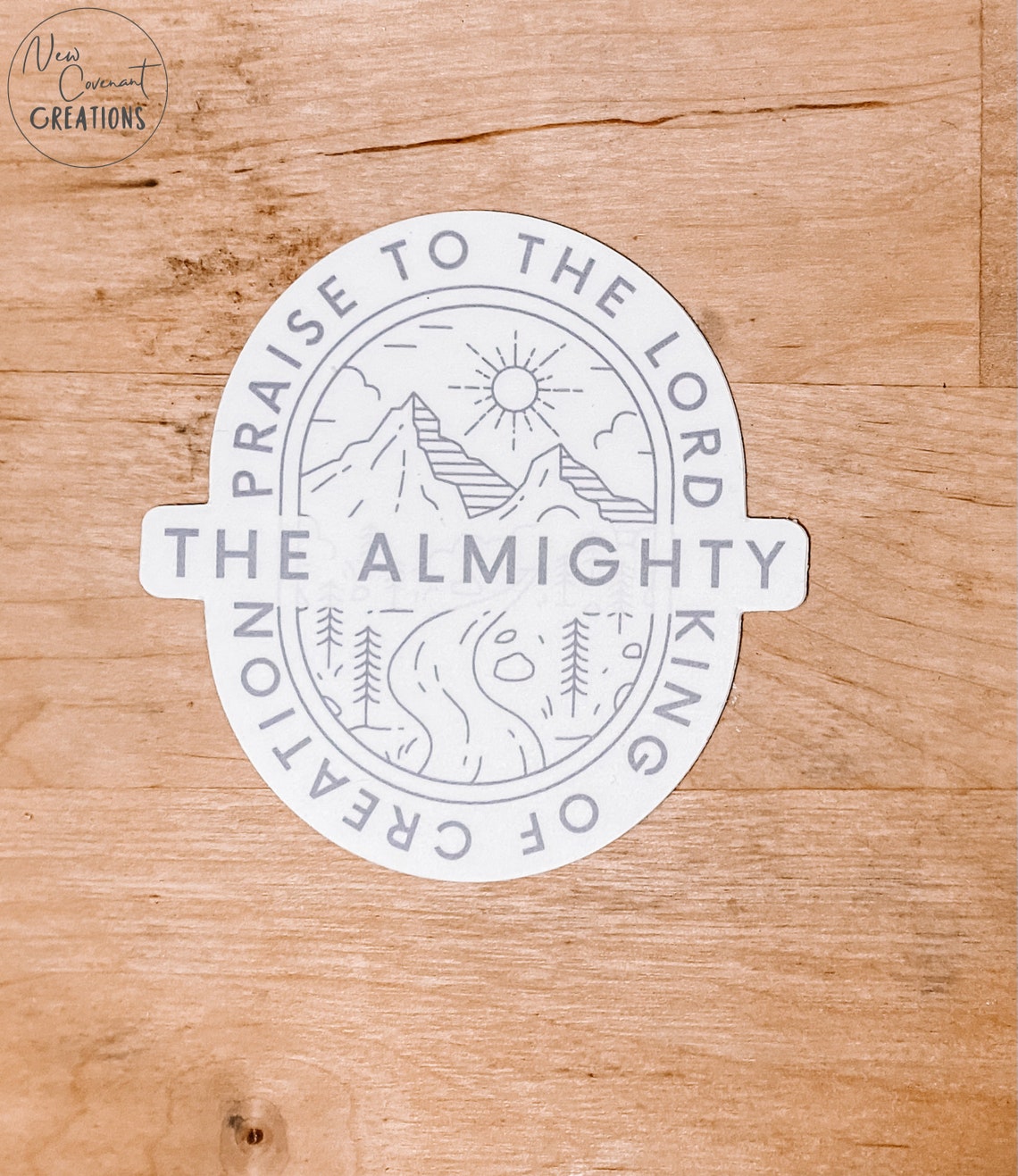 Praise to the Lord the Almighty Sticker Christian Hymn - Etsy