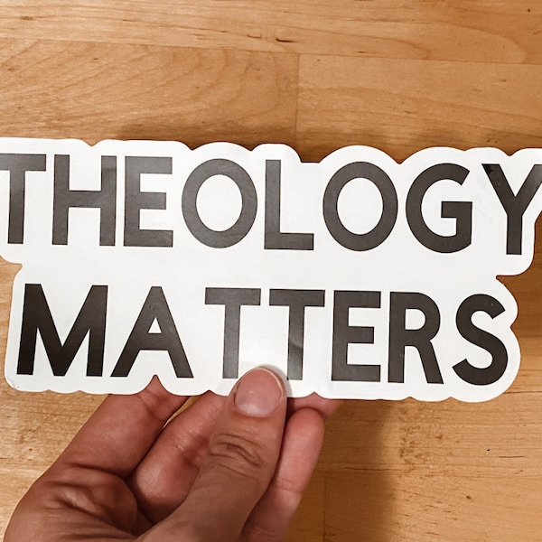 Theology Matters - Etsy