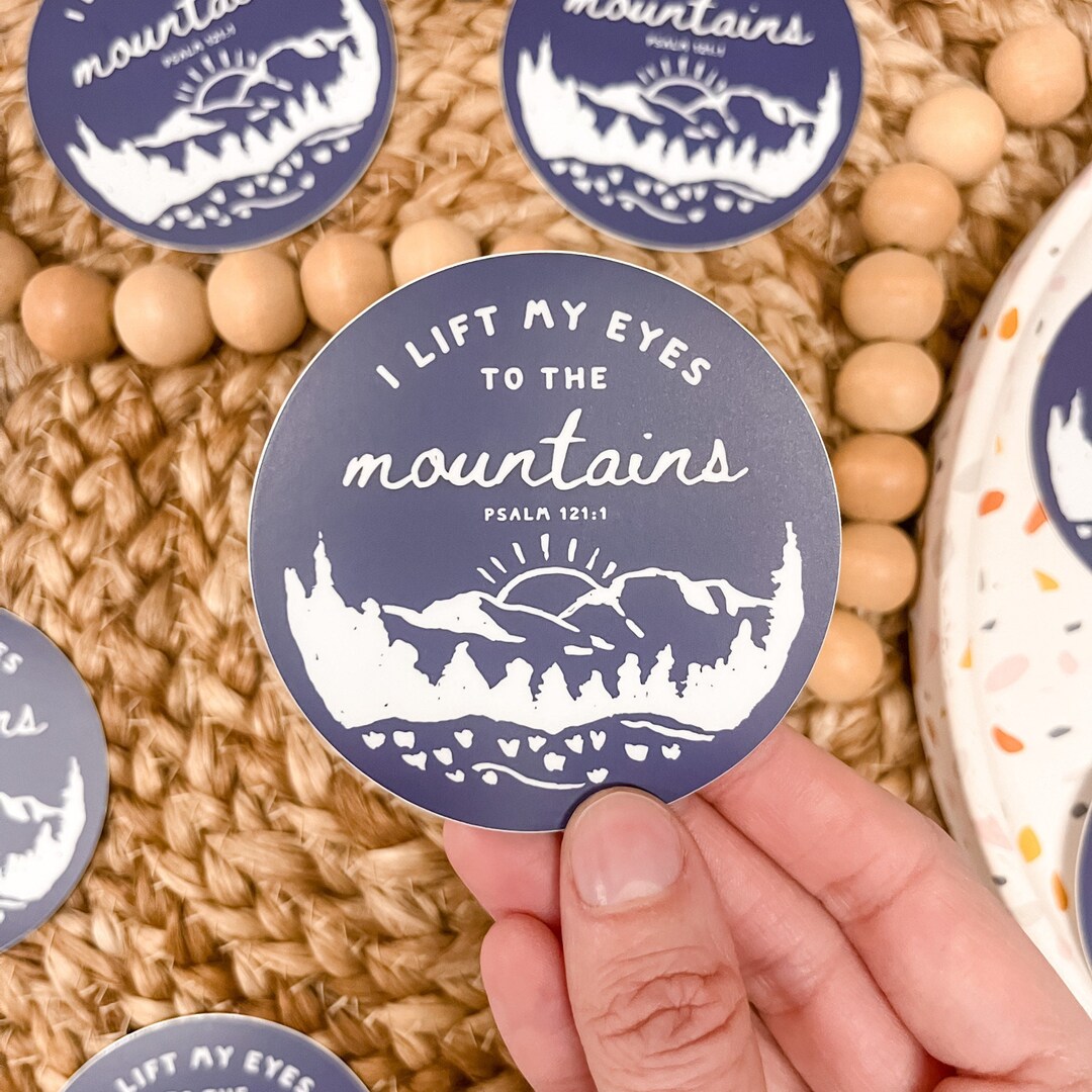 Psalm 121 Scripture Sticker Christian Scripture Stickers Reformed ...