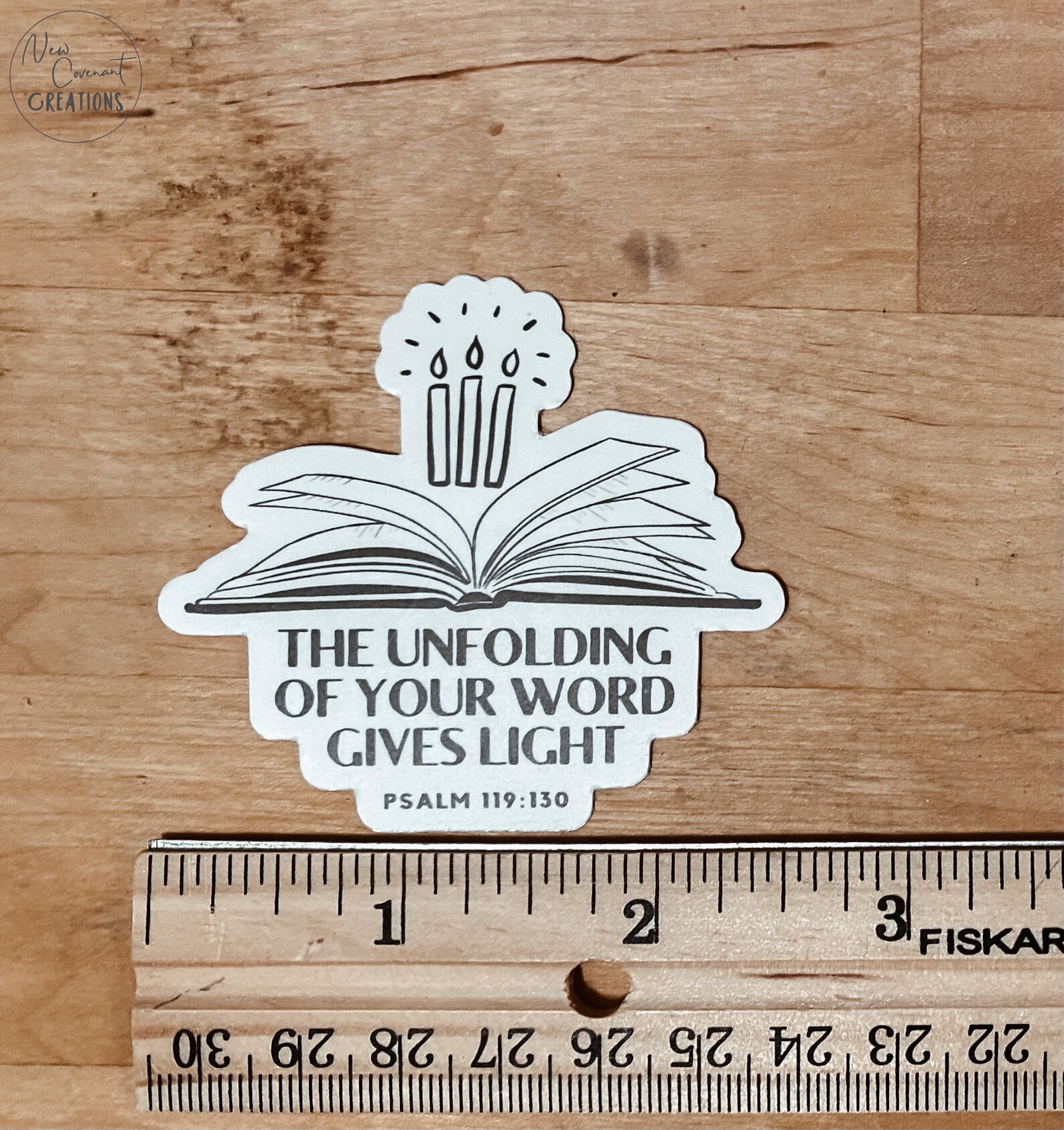 Psalm 119 Sticker Reformed Christian Stickers Bible Verse - Etsy
