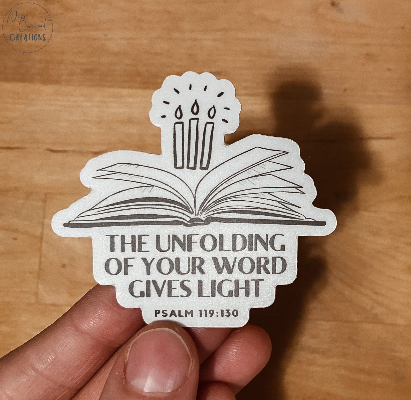 Psalm 119 Sticker Reformed Christian Stickers Bible Verse - Etsy