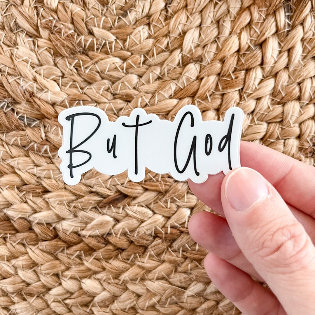 But God Sticker Bible Verse Ephesians 2 Sticker Christian Stickers ...