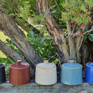 Handmade Ceramic Sugar Bowl, Ceramic Sugar Canister, Ceramic Sugar Jar ...