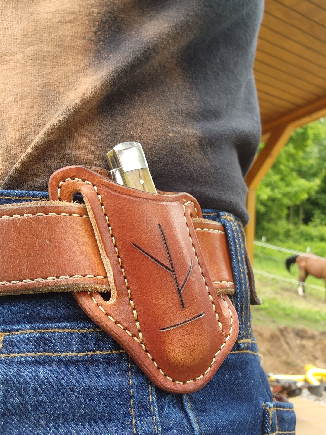 Western Knife Sheath Knife Holster Free Shipping - Etsy