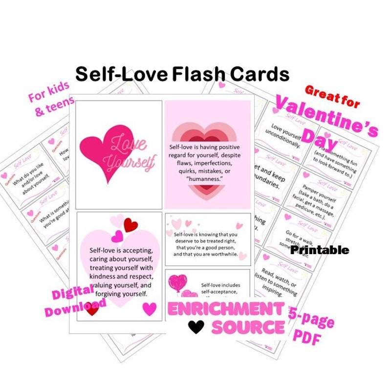 Self Love Cards - Etsy