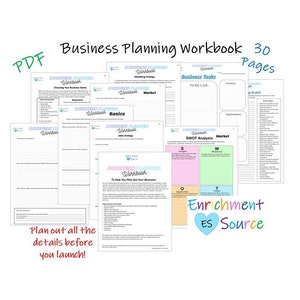 Business Planner Workbook, Start up Business Planner, Assess Business ...