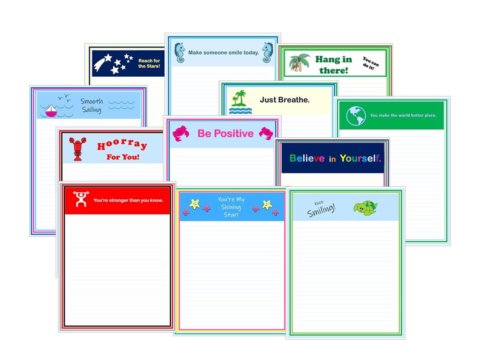 Kids Positivity Planner Printable, Girls Positive Planner, Kids Journal ...