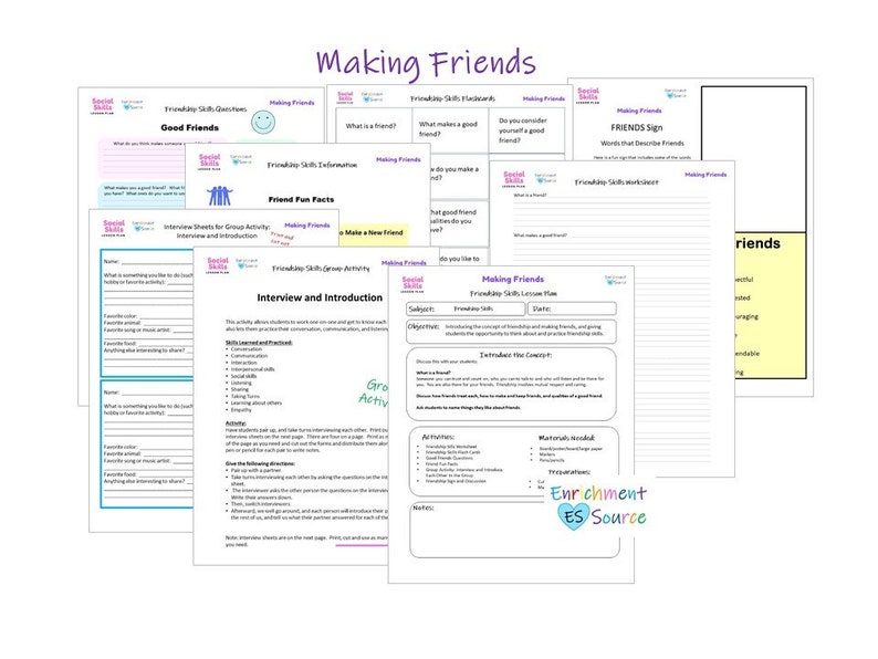 Social Skills Lesson Plan Bundle for Teachers, School Counselors ...