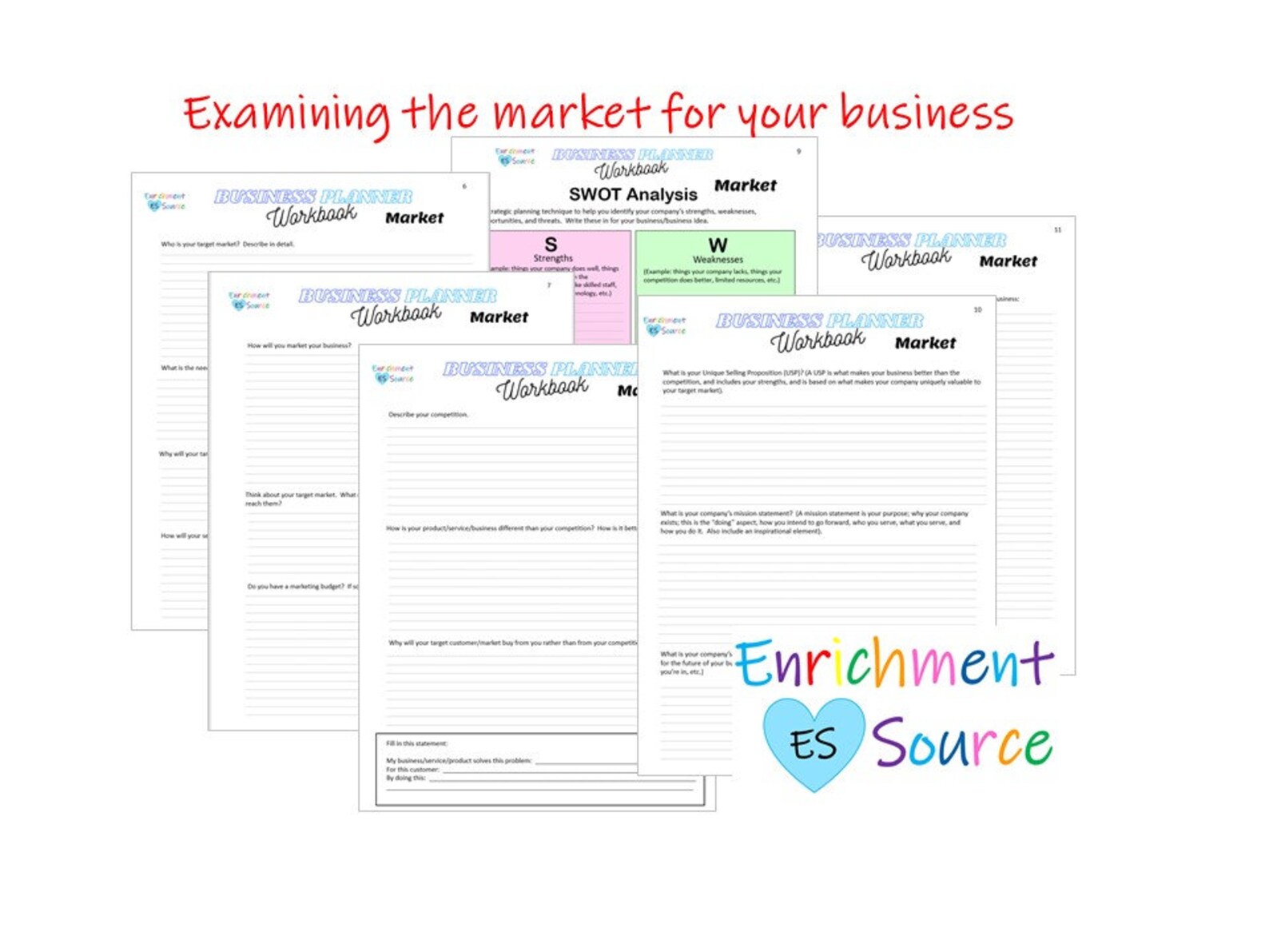 Business Planner Workbook, Start up Business Planner, Assess Business ...