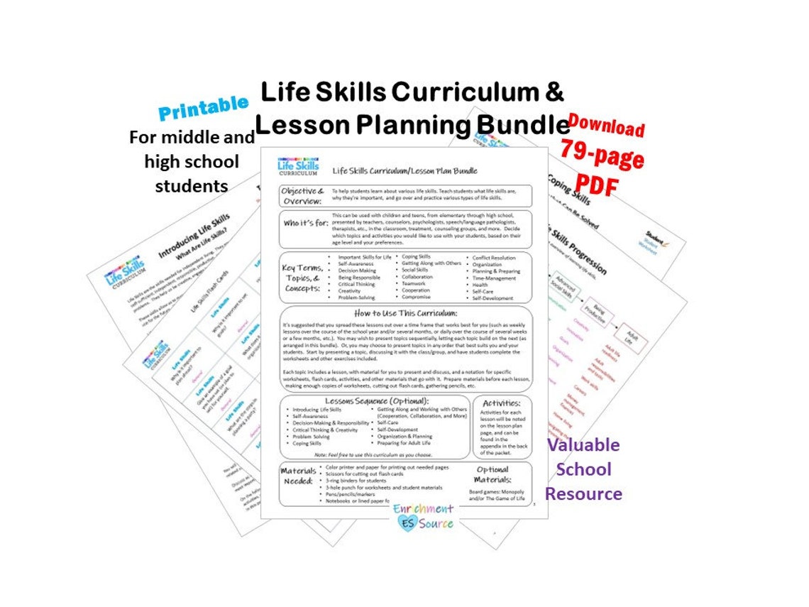 Teach Life Skills To Kids And Teens Life Skills Curriculum Etsy teach-life-skills-to-kids-and-teens-life-skills-curriculum-etsy
