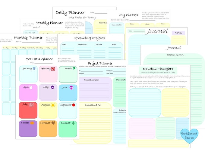 Self-awareness Workbook, Self Awareness Journal, Self Awareness Packet ...