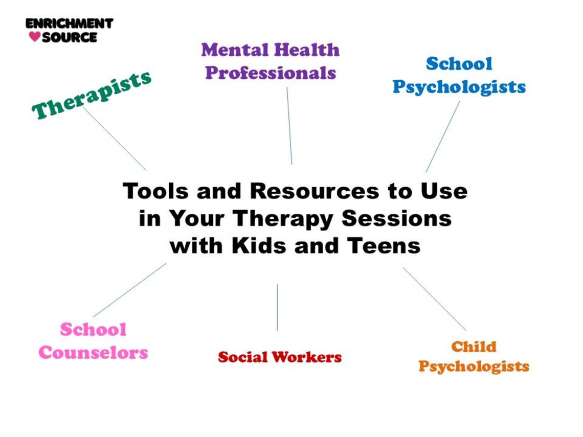 Therapist Resources, Therapy Worksheets, Counseling Workbook, School ...