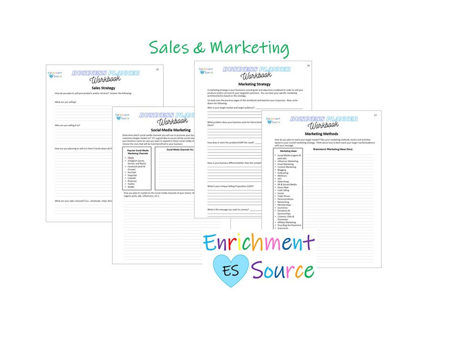 Business Planner Workbook, Start up Business Planner, Assess Business ...