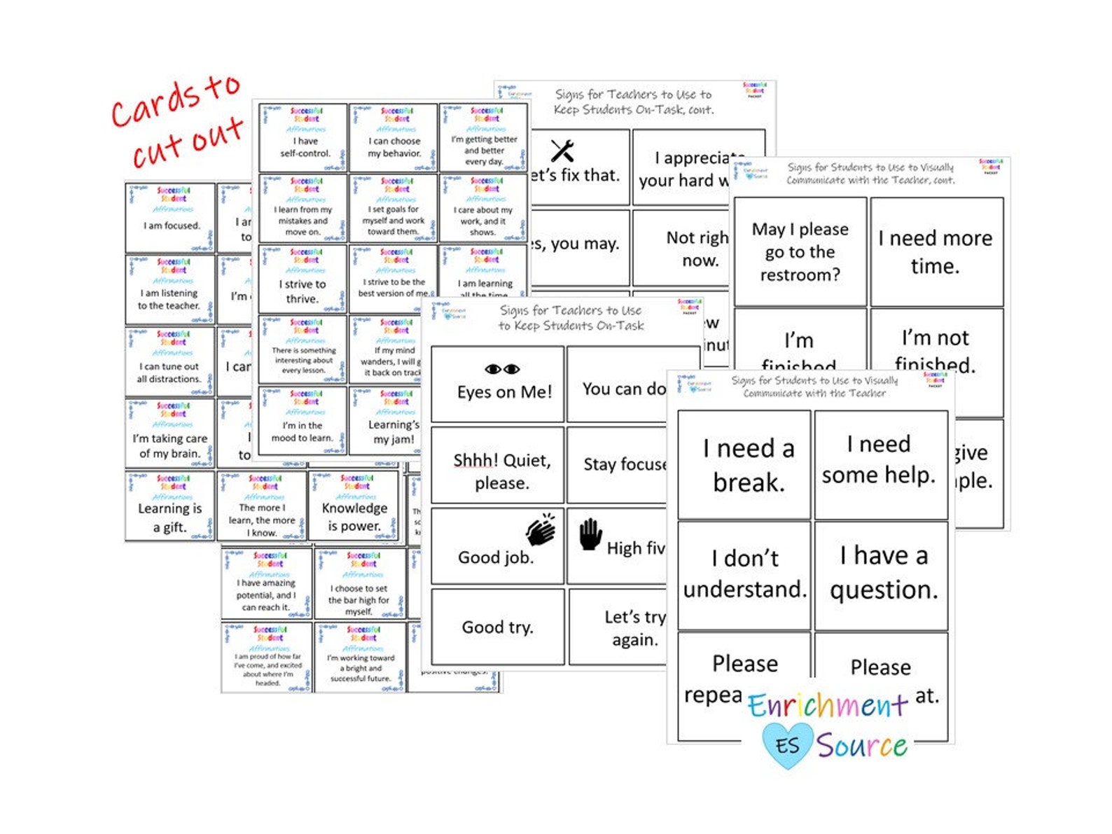 ADHD Classroom Lesson Plan and Resources Packet, ADHD Worksheets, ADHD ...