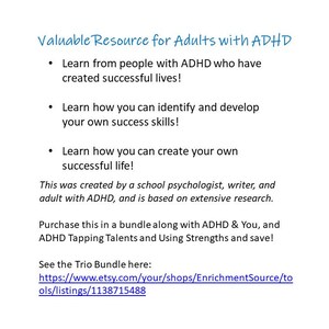 ADHD Success Skills in Action Workbook, Using Research on Successful ...