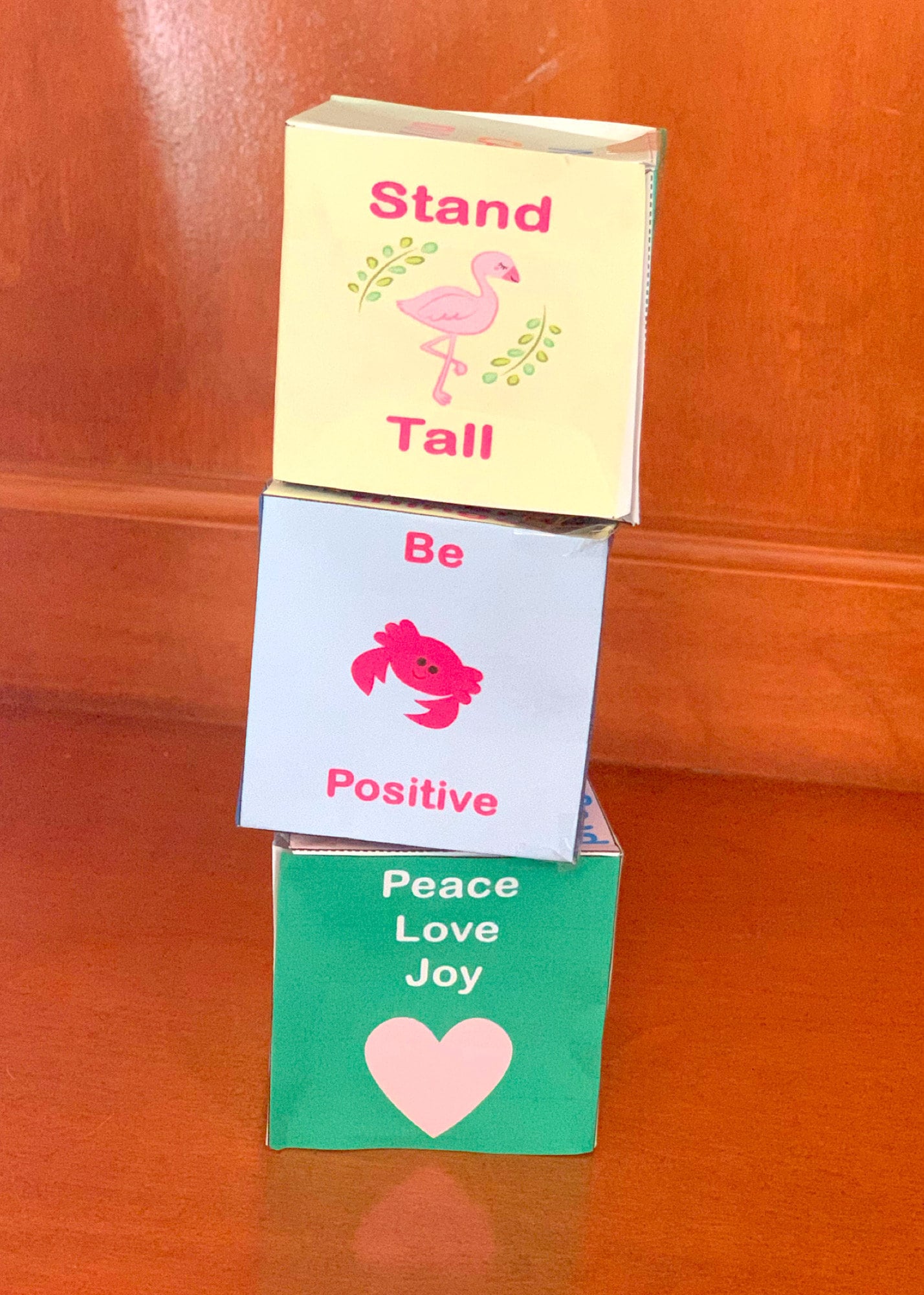 Positive Message Dice, Printable Encouragement for Kids, Motivational ...