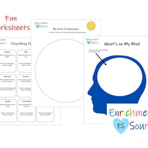 Mental Health Check-in Packet, Mental Health Check in Sheets for ...