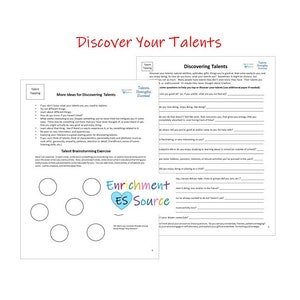 How to Find Your Talents and Strengths, Success Guide Workbook for ...