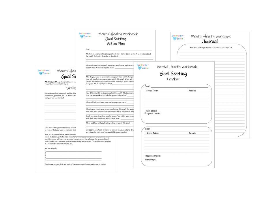 Kids Mental Health Workbook, Teens Mental Health Packet, Mental Health ...