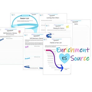 Self-awareness Workbook, Self Awareness Journal, Self Awareness Packet ...