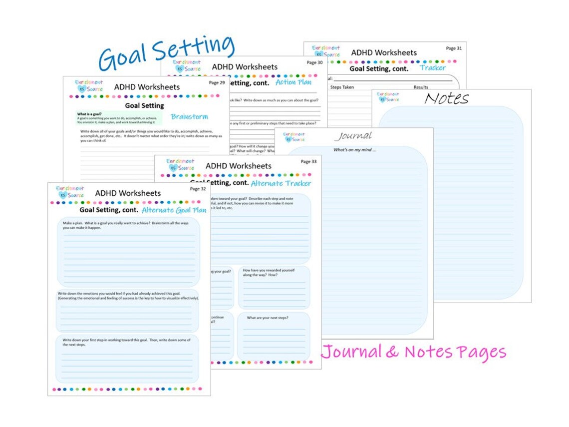 ADHD Information Packet Printable, Attention Deficit Disorder Complete ...