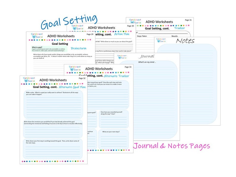 ADHD Information Packet Printable, Attention Deficit Disorder Complete ...