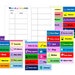 Visual Week Day Schedule Printable, Visual Schedule, Week Day Schedule ...