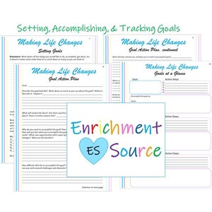 Adult Life Changing Planner, Journal, Printable Workbook, Making ...
