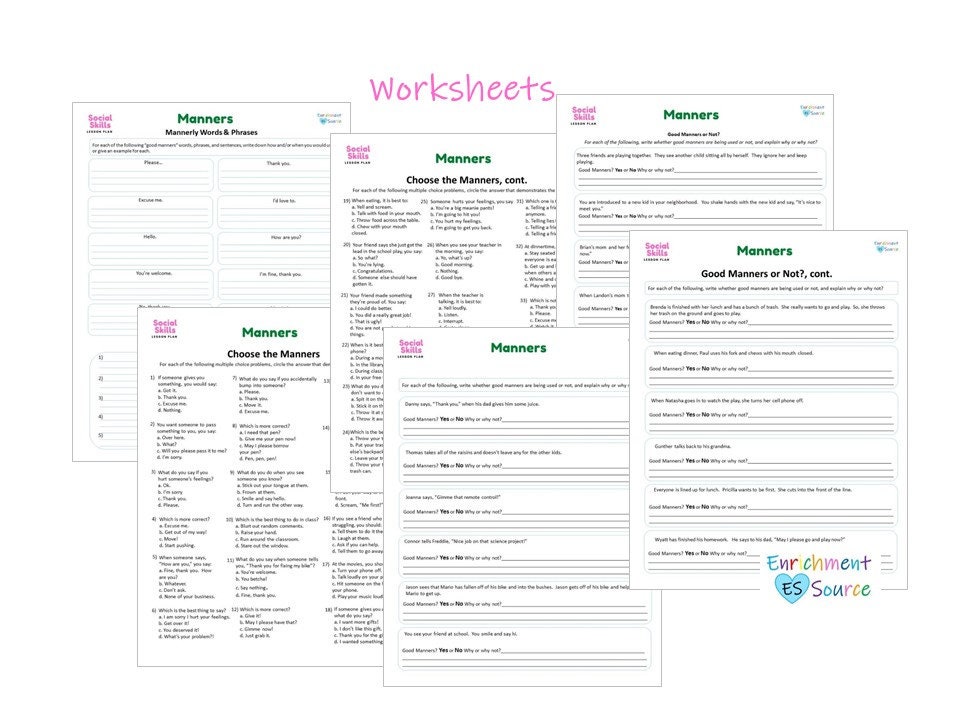 Social Skills Lesson Plan Bundle for Teachers School - Etsy