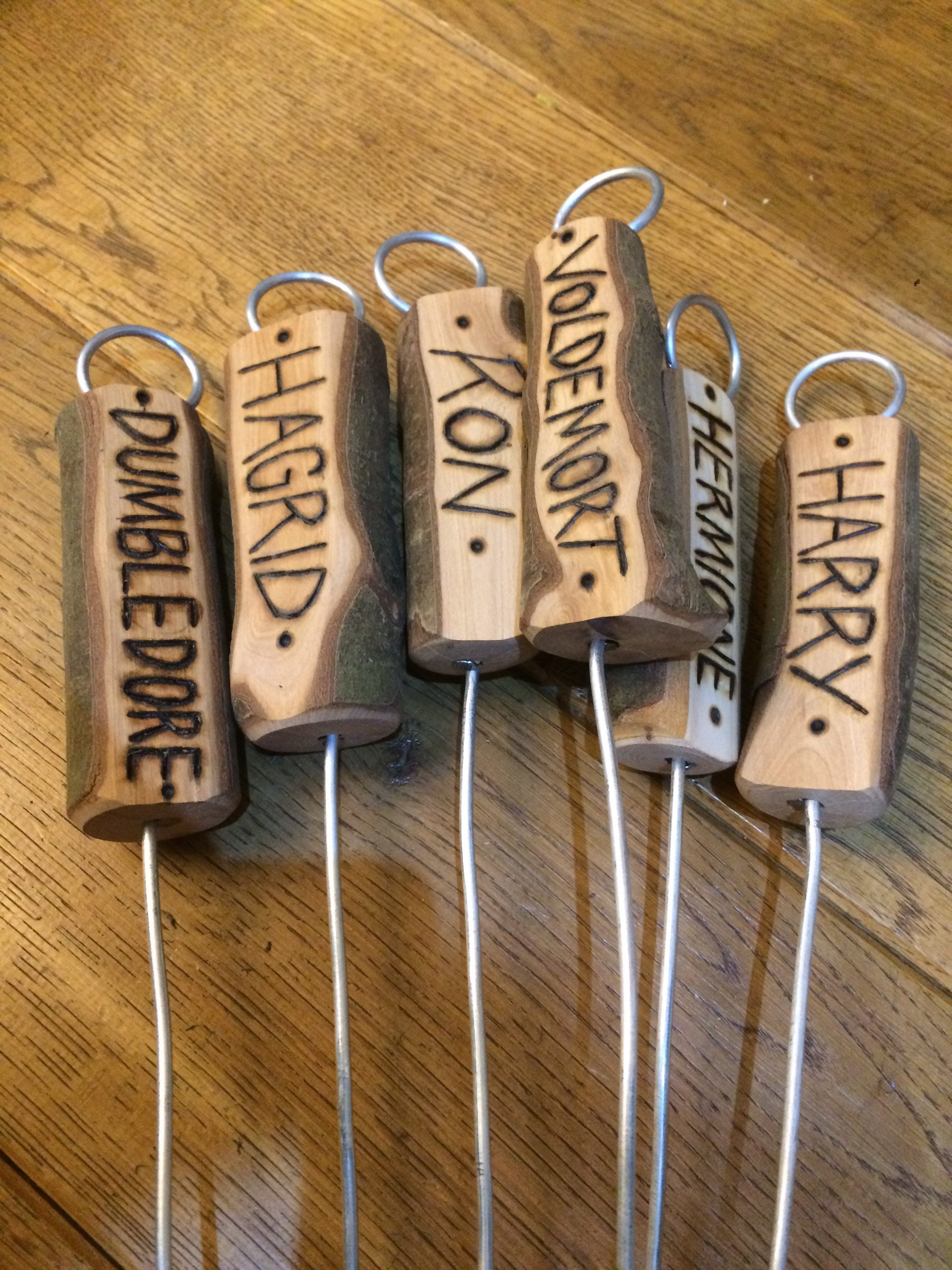 Handcrafted Marshmallow Toasting Wands / Forks / Sticks With Optional ...