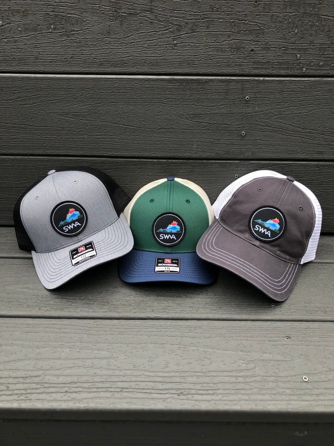 SWVA Trucker Hat - Blue Mtns, Southwest Virginia Hat, Appalachia Hat ...