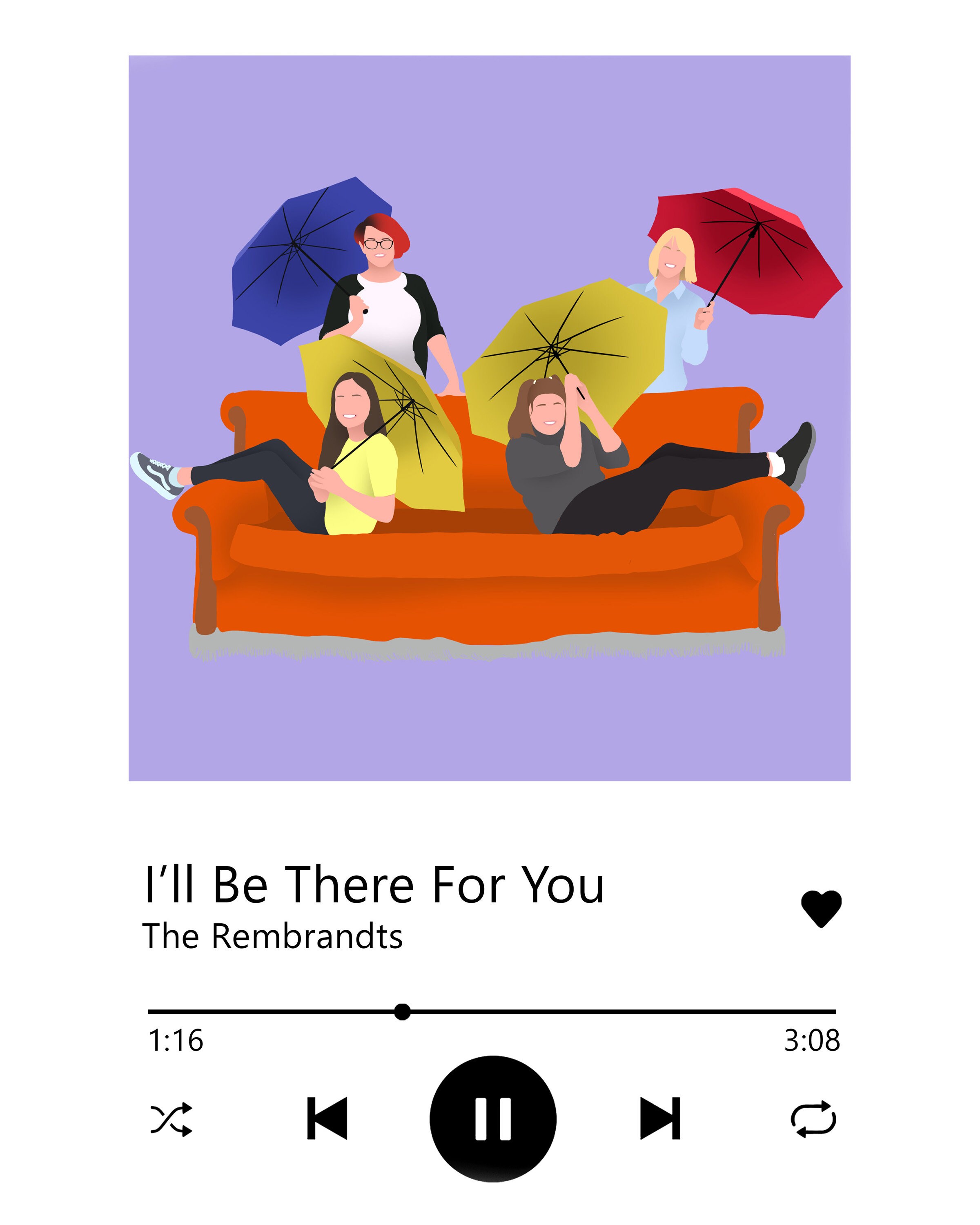 Spotify Portrait, Pick Your Photo & Song, Custom Digital Portrait ...