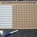 10x10 Board Game Challenge With Acrylic Meeple - Etsy