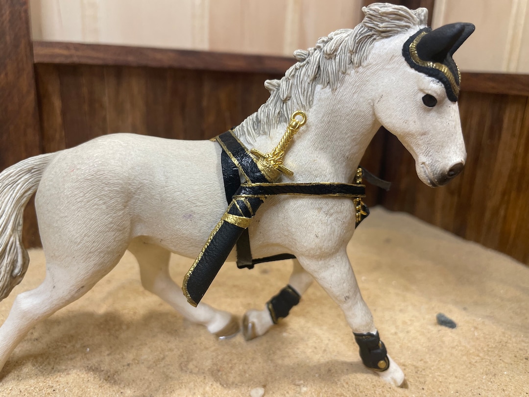 Schleich Horse Sword Set Fantasy Handmade Tack Set - Etsy