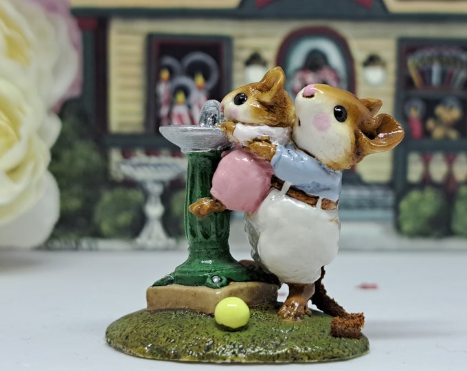 Wee Forest Folk M-181 Little Squirt (girl), Vintage Miniature Mouse ...