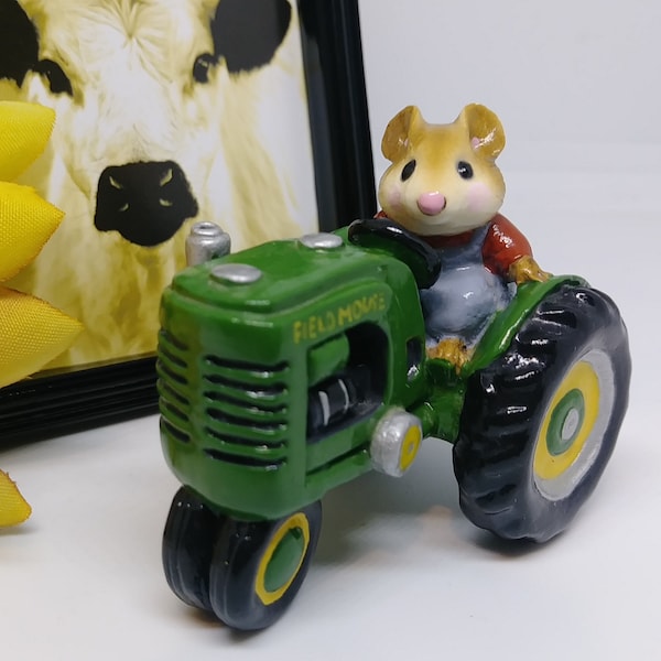 Miniature John Deere Tractor - Etsy